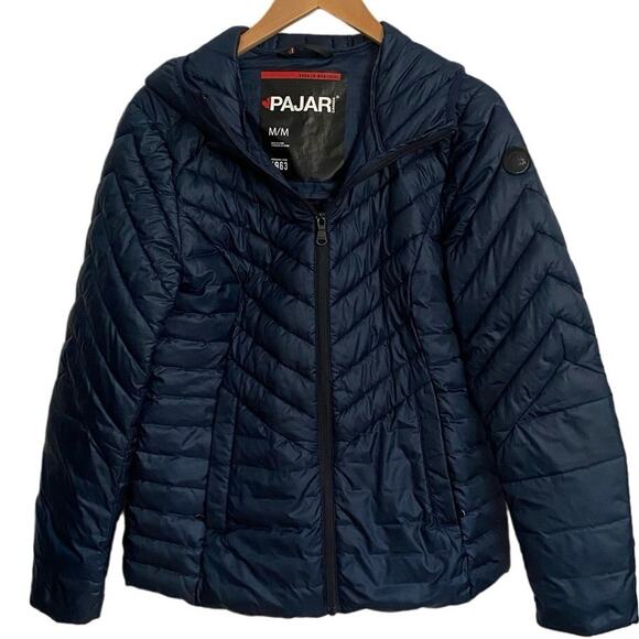 Pajar | Jackets & Coats | Pajar Colette Womens Lightweight Packable Puffer Jacket Navy Womens ...